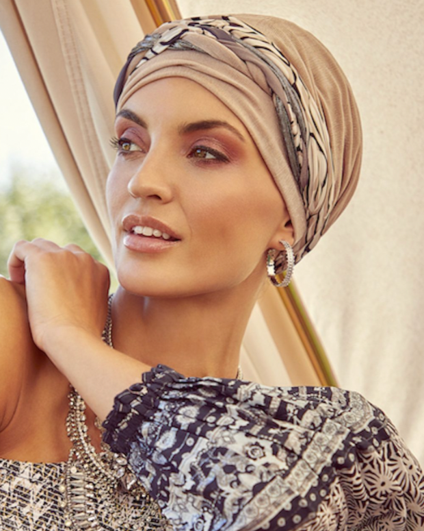 Scarlett Boho Turban Set - 3025 by Christine Headware | Ace Wigs
