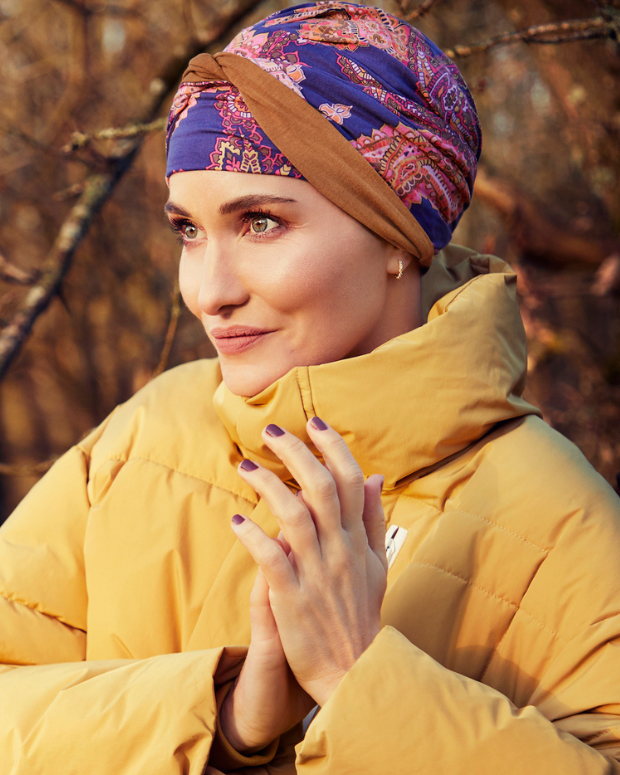 Shakti Printed Turban - 1418 by Christine Headware | Ace Wigs