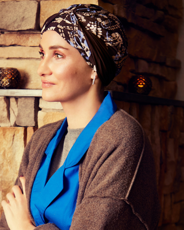 Shakti Printed Turban - 1418 by Christine Headware | Ace Wigs