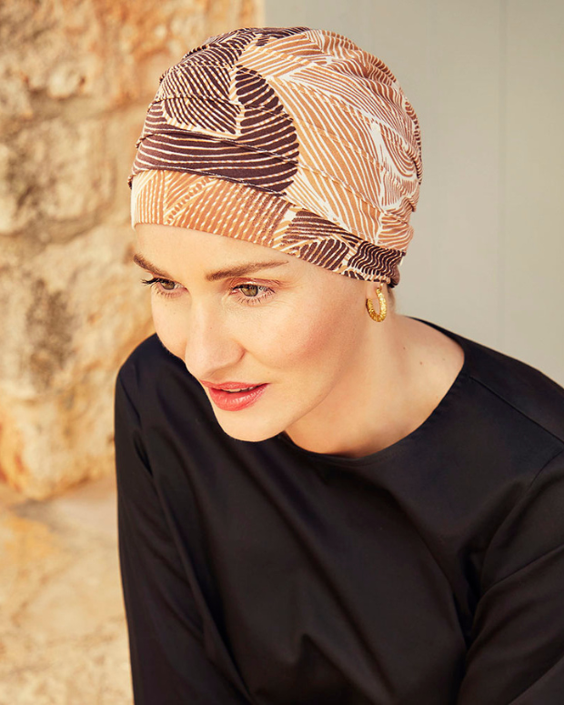 Yoga Printed Turban - 2000 by Christine Headware | Ace Wigs
