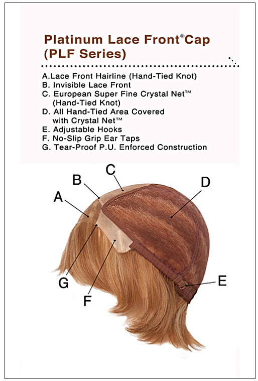 Platinum Lace Front 001 by Louis Ferre Wigs | Ace Wigs